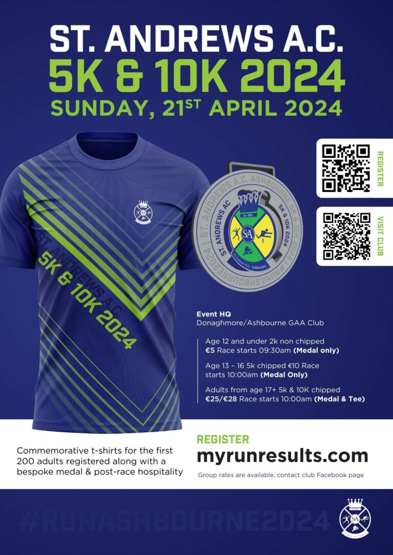 News – Ashbourne St.Andrews Athletics Club